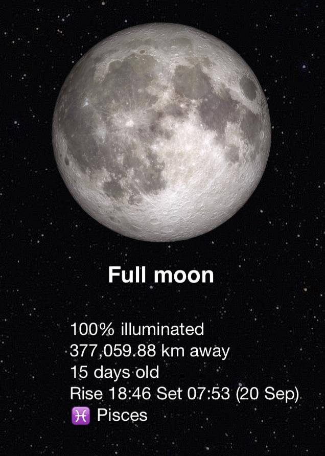 Today’s Full Moon – Sacred Sounds